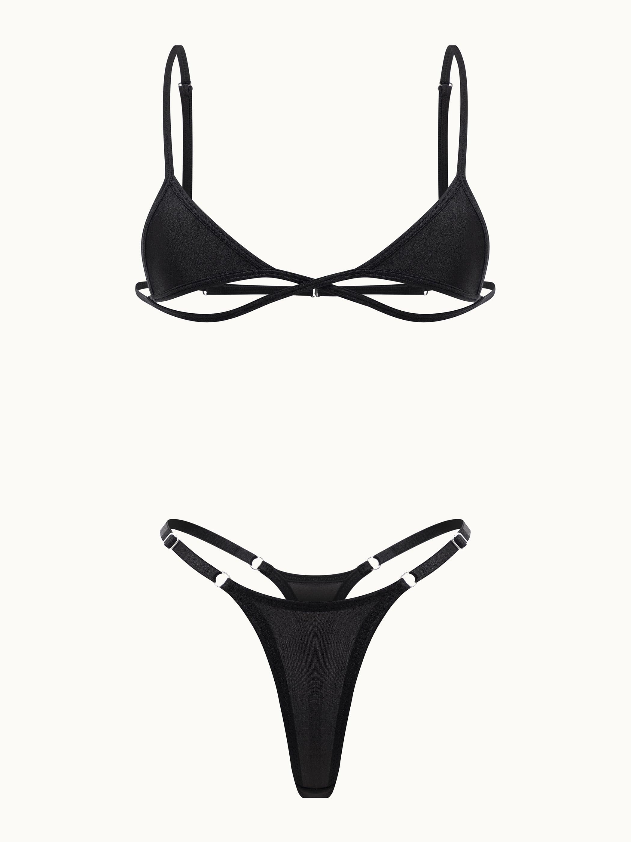 Luna Bra & Thong Set – Minimalist Seduction
